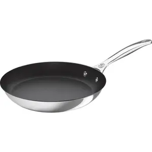 LE CREUSET 10-inch Nonstick Stainless Steel Fry Pan - Silver
