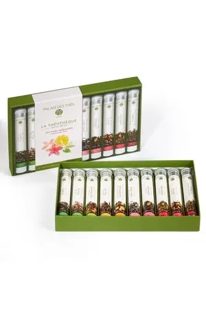 PALAIS DES THES Set Of 10 Tea Library - Flavored Teas