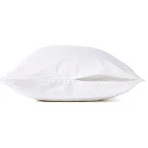 COYUCHI Organic Cotton Pillow Protector - Alpine White