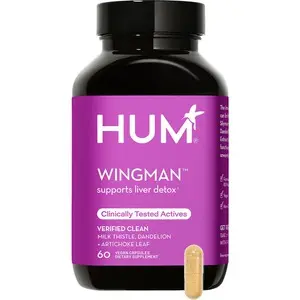 HUM Wing Man™ Supports Liver Detox Supplement - No Color