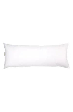 COYUCHI Feather & Down Lumbar Pillow Insert - White