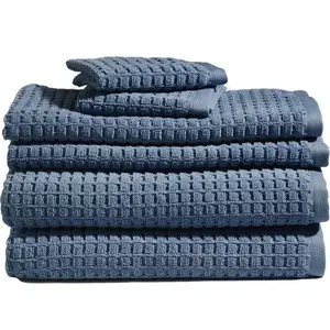 Dkny Quick Dry 6-piece Bath Towel - Denim
