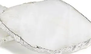 ANNA NEW YORK Kivita Set Of 2 Coasters - Crystal Silver