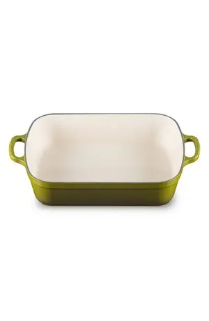 LE CREUSET Signature 3 Quart Enameled Cast Iron Roaster - Olive