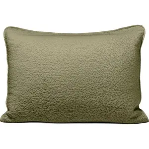 COYUCHI Cascade Matelassé Organic Cotton Sham Moss