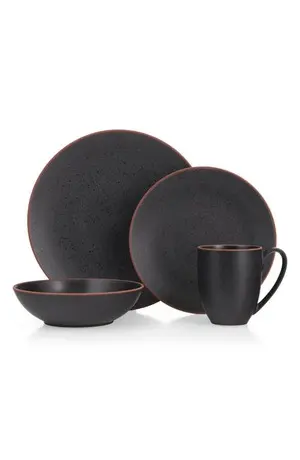 NAMBE Taos 4-piece Place Setting - Black