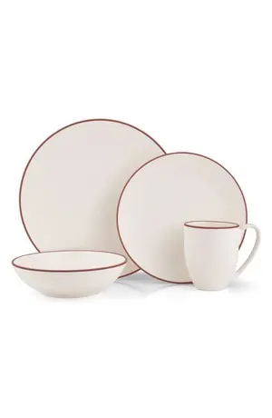 NAMBE Taos 4-piece Place Setting - White