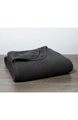 COYUCHI Honeycomb Organic Cotton Blanket Shadow