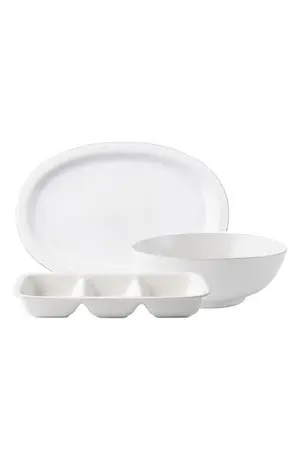JULISKA Puro 3-piece Essentials Serving Set - Whitewash