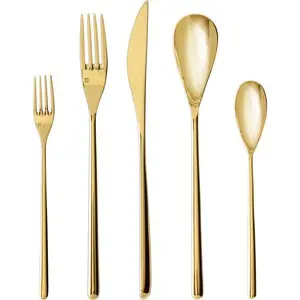 FORTESSA Dragonfly 20-piece Flatware Set - Gold