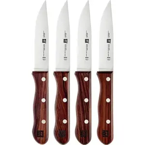 ZWILLING 4-piece Steakhouse Knife Set - Stainless Steel