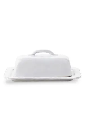 JULISKA Puro Butter Dish - Whitewash