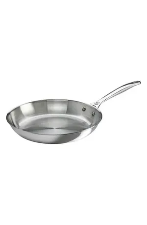 LE CREUSET 12 Inch Stainless Steel Fry Pan - Silver