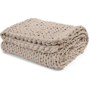 BEARABY Weighted Knit Blanket - Driftwood