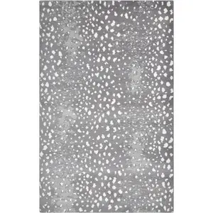 SOLO RUGS Louis Handmade Area Rug - Gray