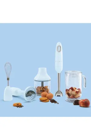 SMEG 50s Retro Style Hand Blender With Accessories