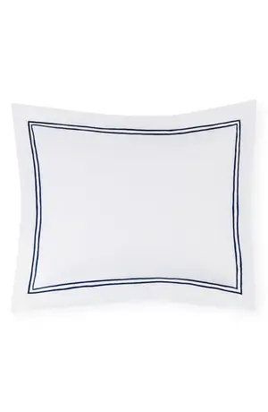 SFERRA Grande Hotel Sham White/ Navy