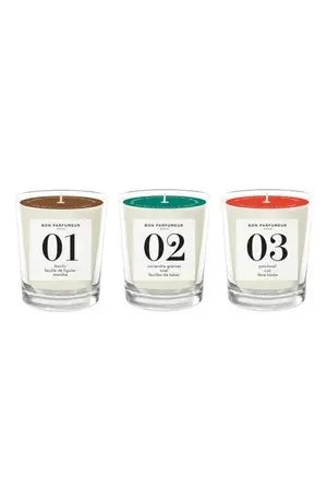 BON PARFUMEUR Scented Candle Trio
