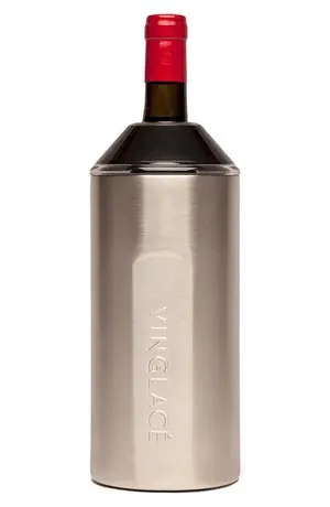 VINGLACE Wine & Champagne Chiller - Stainless Steel
