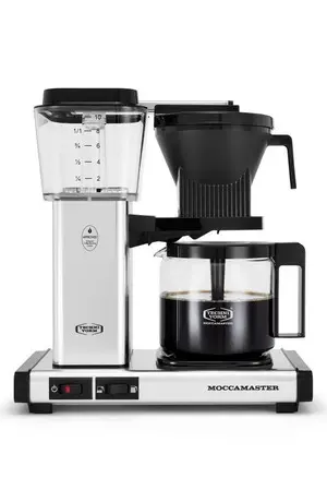 MOCCAMASTER Kbgv Select Coffee Brewer Polished Silver