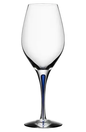 ORREFORS Intermezzo Wine Glass - Clear/blue