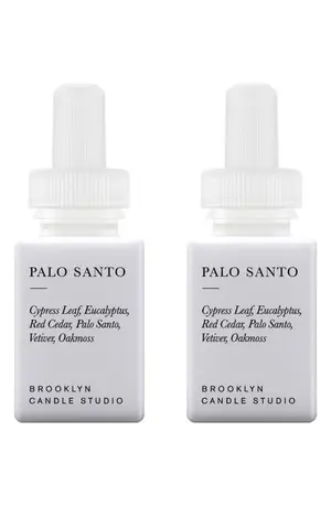 PURA X Brooklyn Candle Studio 2-pack Diffuser Fragrance Refills - Palo Santo
