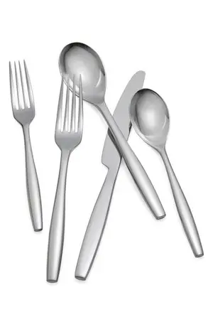 NAMBE Aidan' 5-piece Table Setting - Silver