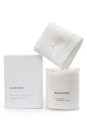 RESORE ̀ Set Of 2 Washcloths One-color