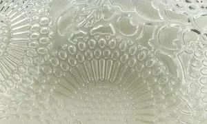 Voluspa Japonica Chawan Bowl Two-wick Embossed Glass Candle