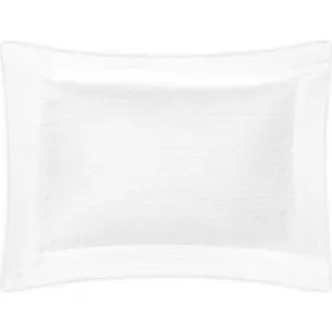 MATOUK Pearl Boudoir Sham - White