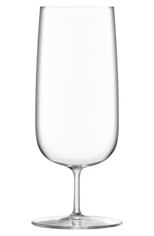 LSA Borough Set Of 4 Pilsner Glasses - Clear