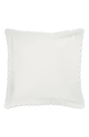 MATOUK Diamond Piqué Sham - Bone
