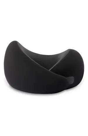 OSTRICHPILLOW Go Memory Foam Travel Pillow Night Black