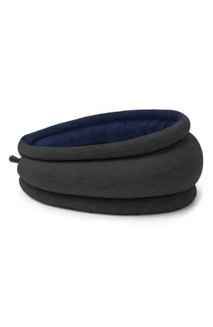 OSTRICHPILLOW Light Reversible Travel Pillow - Moonlight Blue