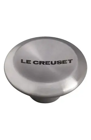 LE CREUSET Large Signature Knob Stainless Steel