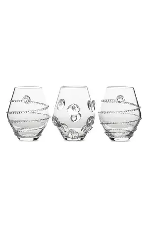 JULISKA Set Of 3 Mini Vases - Clear