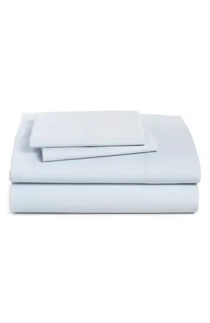 Nordstrom At Home Percale Sheet Set - Blue Air