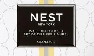 NEST NEW YORK Grapefruit Wall Diffuser Set