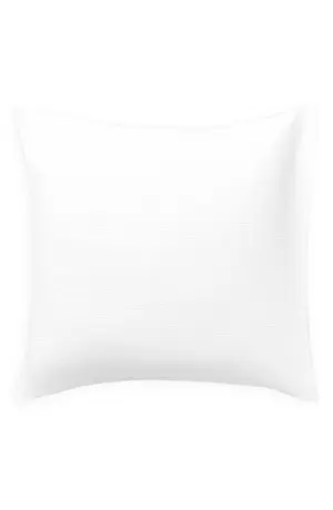 MATOUK Augusta Matelassé Euro Sham White