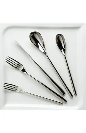 FORTESSA Dragonfly 5-piece Place Setting - Silver