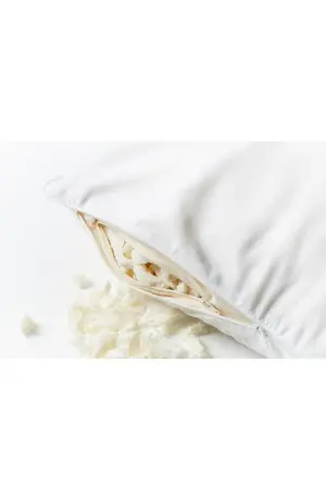 COYUCHI Down Alternative Shredded Organic Latex Pillow