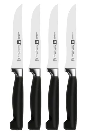 ZWILLING Four Star 4-piece Knife Set - Stainless Steel