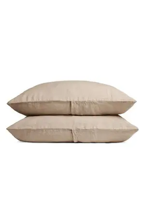 PARACHUTE Set Of 2 Linen Pillowcases - Bone
