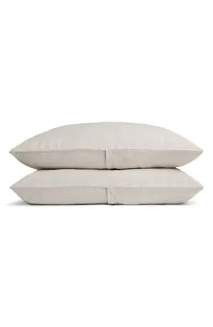 PARACHUTE Set Of 2 Linen Pillowcases - Bone