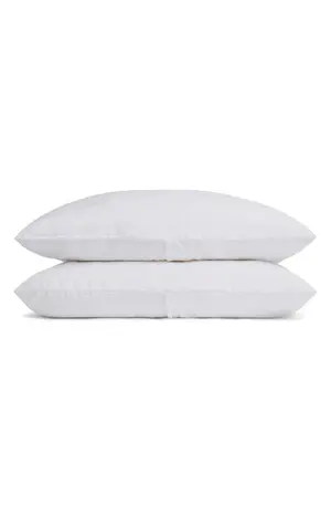 PARACHUTE Set Of 2 Linen Pillowcases - White