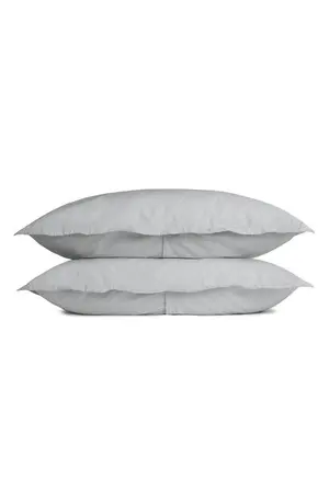 PARACHUTE Percale Sham Set - Light Grey