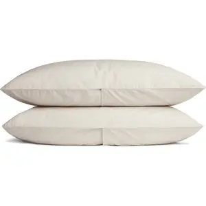 PARACHUTE Percale Pillowcases Bone