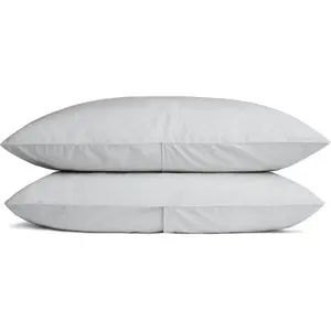 PARACHUTE Percale Pillowcases Light Grey