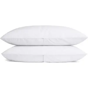 PARACHUTE Percale Pillowcases White