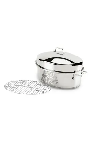 ALL-CLAD 10-quart Covered Oval Roaster & Lid